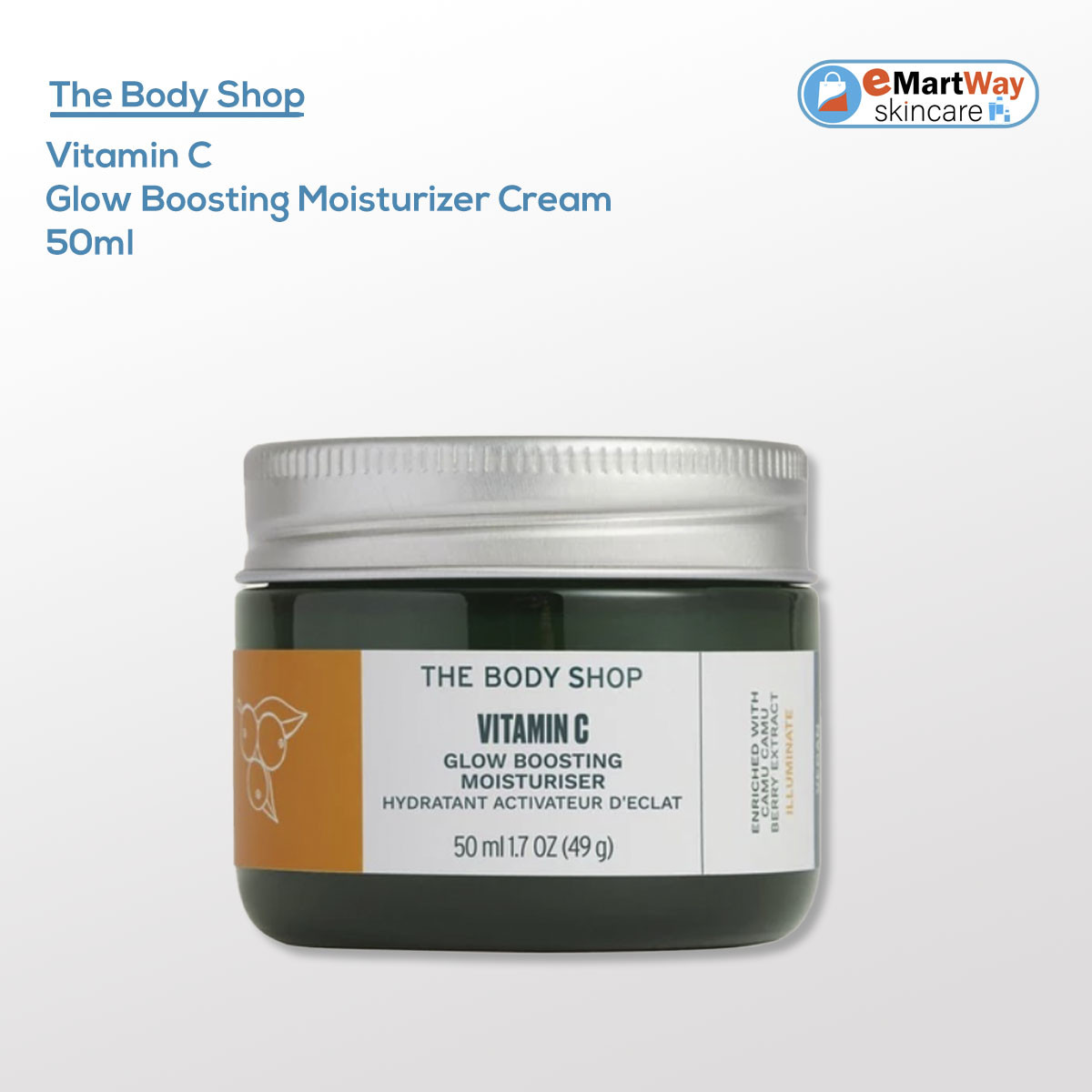 Buy The Body Shop Vitamin C Glow Boosting Moisturizing Cream Online in Bangladesh